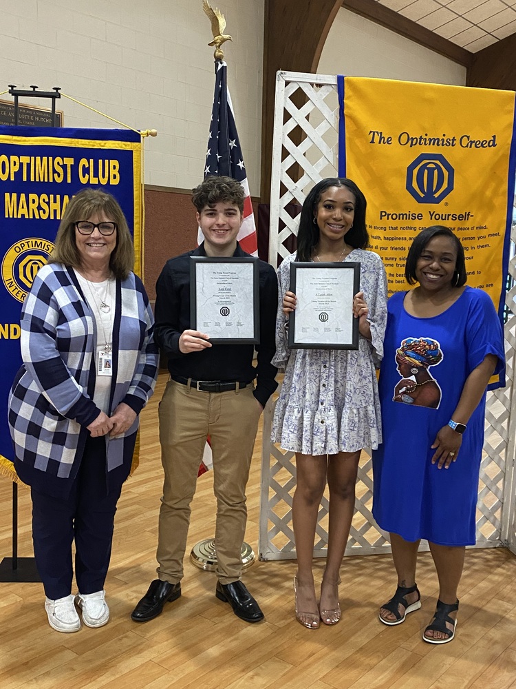 Noon Optimist Club names Young Texanne and Texan of the Month ...